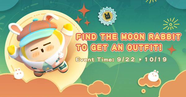 Find the Moon Rabbit to get an outfit!